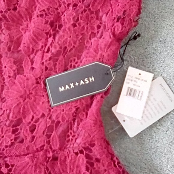 max & ash | Dresses | Beautiful Fit Flareskater Lace Dress By Max Ash ...